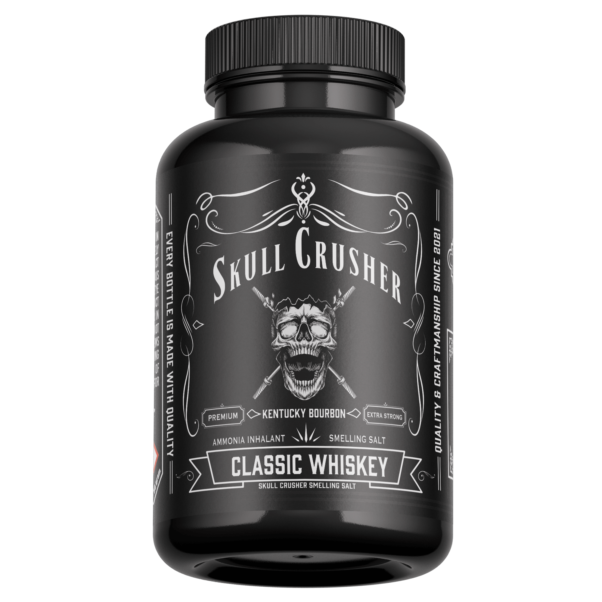 Klassischer Whisky - Riechsalz - Skull Crusher® – Skull Crusher Smelling Salt